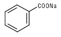 Натрію бензоат, опис активної речовини та структурна формула ...